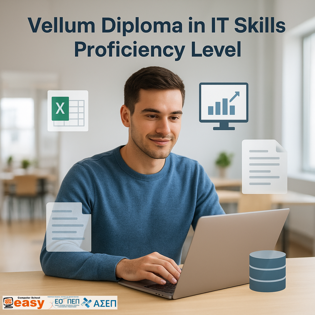 Νέο τμήμα Πληροφορικής Proficiency επίπεδο - Easy Computer